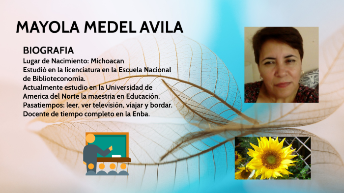 BIOGRAFIA MAYOLA MEDEL AVILA by Mayola Medel on Prezi