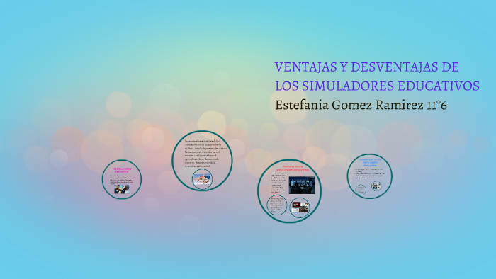 VENTAJAS Y DESVENTAJAS DE LOS SIMULADORES EDUCATIVOS by Estefaniaz ...