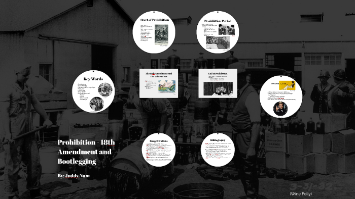 Prohibition - 18th Amendment and Bootlegging by Juddy Nam on Prezi