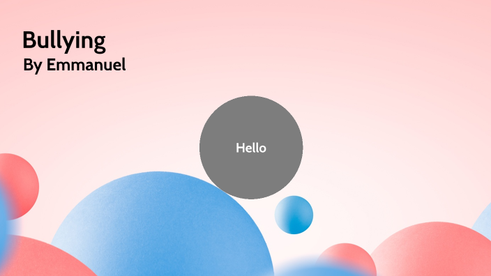 Bullying by Emmanuel Tuffour on Prezi