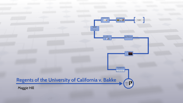 Regents of the University of California v. Bakke by Maggie Hill on Prezi