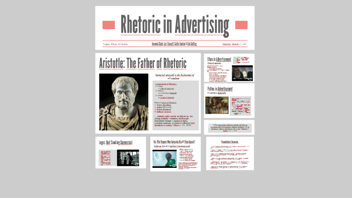 Rhetoric in Advertising by Amanda Clark on Prezi