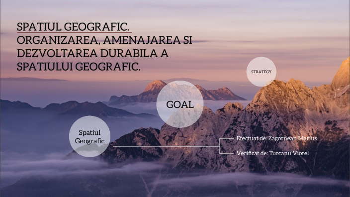 SPATIUL GEOGRAFIC. ORGANIZAREA, AMENAJAREA SI DEZVOLTAREA DURABILA A ...