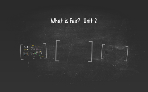 What is Fair? Unit 2 by D A