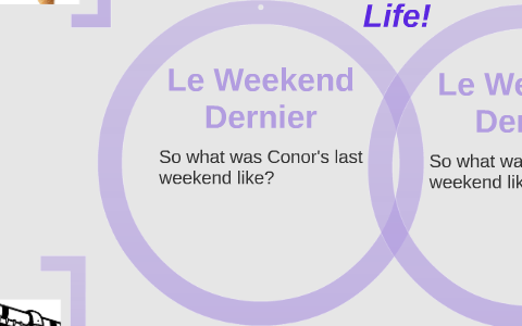 Le Weekend Dernier by on Prezi