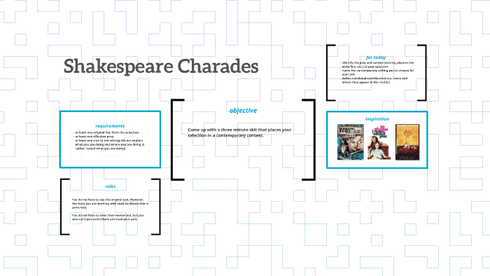 Shakespeare Charades by Jeanine Viau on Prezi