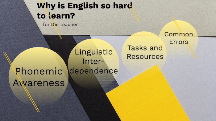 Why Is English So Hard? by Lor Faus on Prezi