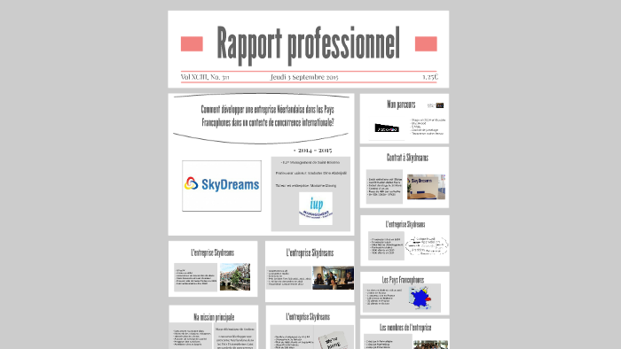 Rapport professionnel by Quentin Paimparay on Prezi