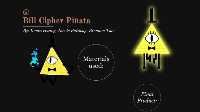 Bill Cipher piñata presentation by Nicole B. on Prezi