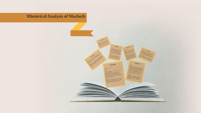 Rhetorical Analysis of Macbeth and Look Back in Anger by michaela ...