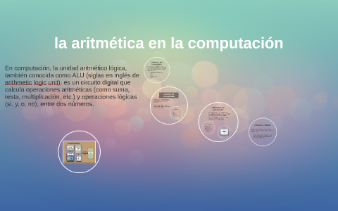 la aritmetica en la computacion by sara rodriguez on Prezi