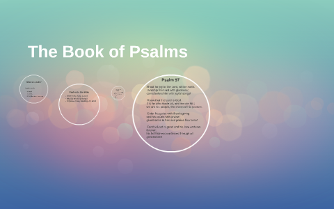 What is a psalm? by Sarah Mumma