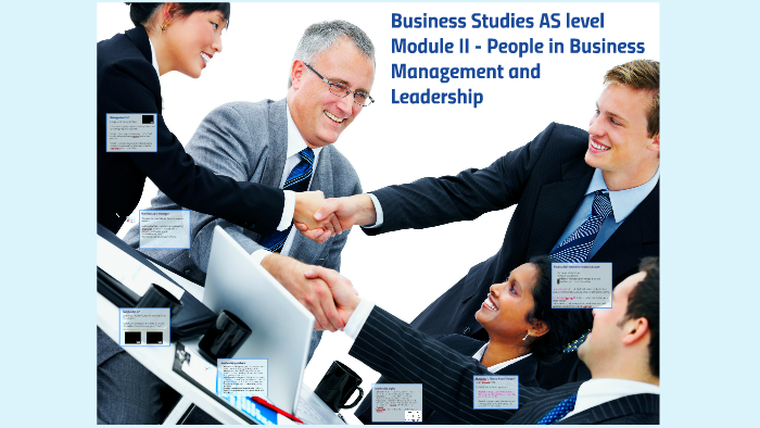 AS level - management and leadership by Business Teacher on Prezi