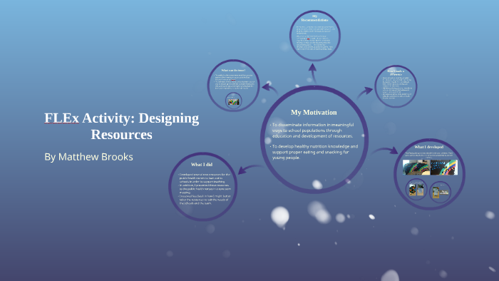 FLEx Activity: Designing Resources by Matthew Brooks on Prezi