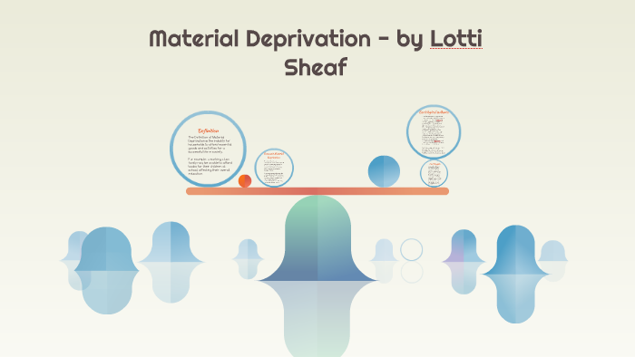 Material Deprivation by L S