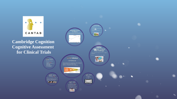 Cambridge Cognition Cognitive Assessment for Clinical Trials by Dan ...
