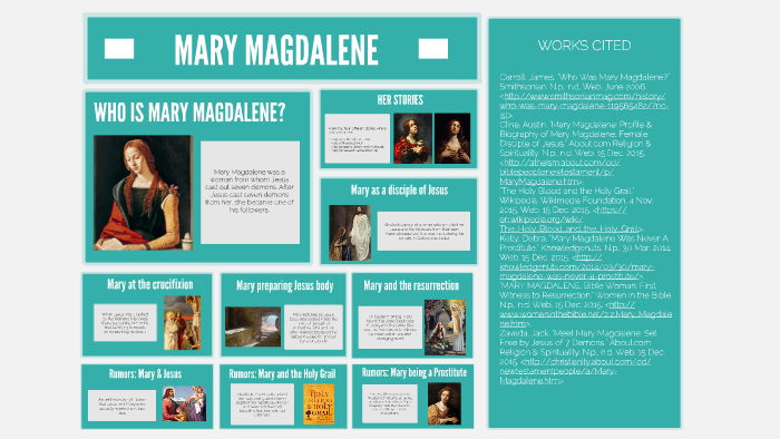 MARY MAGDALENE by Paige Wible on Prezi