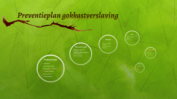 Preventieplan gokverslaving by on Prezi