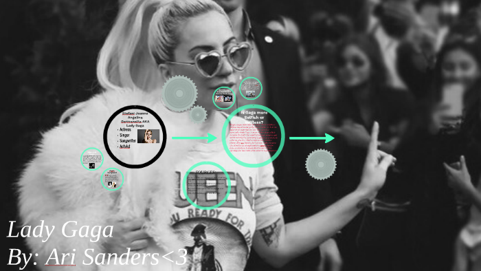 Lady Gaga by Ari Sanders on Prezi