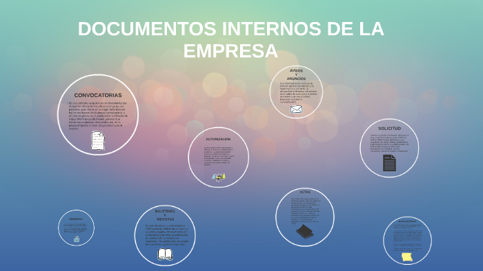 DOCUMENTOS INTERNOS DE LA EMPRESA by Gerardo López