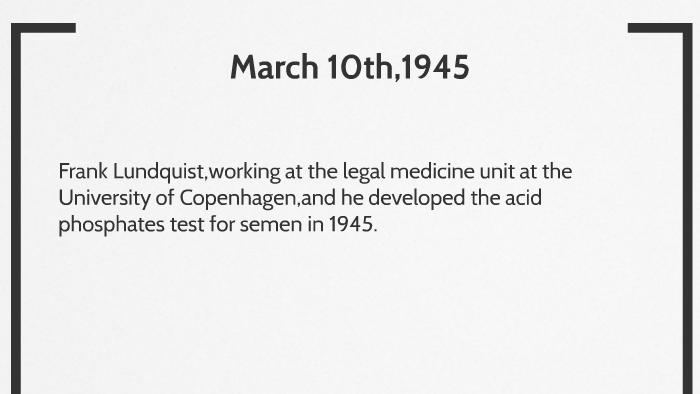 Frank Lundquist,working at the legal medicine unit at the Un by witlon ...