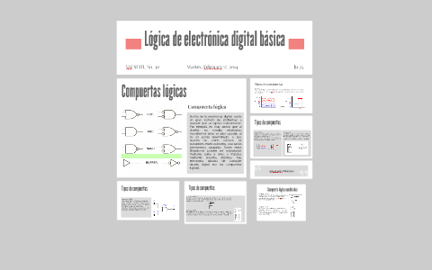Lógica de electrónica digital básica by FM3 Moreno Miranda on Prezi