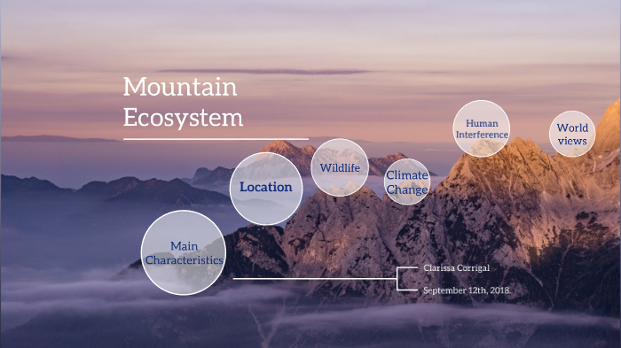 Mountain ecosystem by Clarissa Corrigal on Prezi