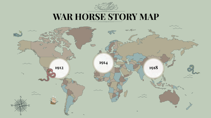 War horse story map by brianna bisnov on Prezi
