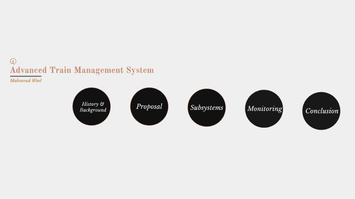 Advanced Train Management System by Mohamed Fouad on Prezi