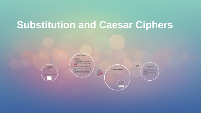 Substitution and Caesar Ciphers by Maddie Slane on Prezi