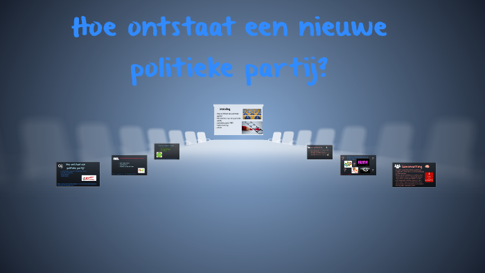 hoe ontstaan nieuwe politieke partijen by jeroen andriolo