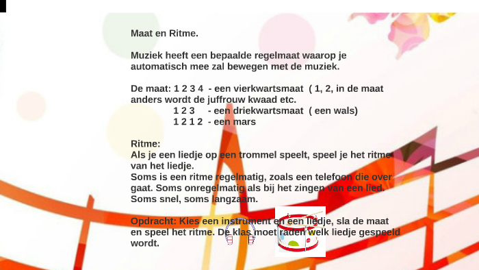 Muziek: Maat en ritme by anneke van caspel on Prezi