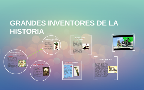 GRANDES INVENTORES DE LA HISTORIA by on Prezi