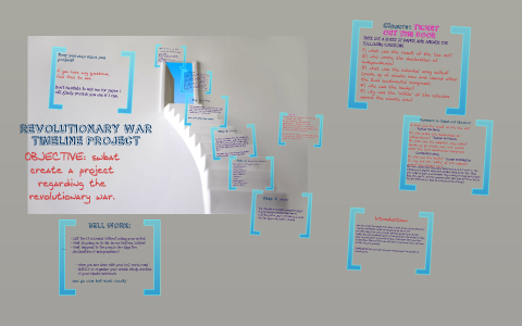 Revolutionary War timeline project by kristina marren on Prezi