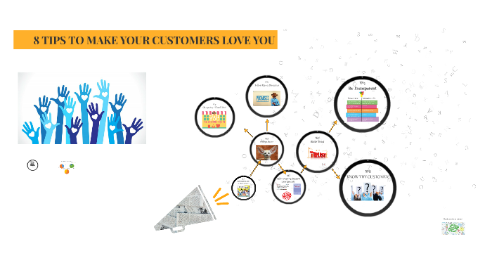 10 tips to MAKE YOUR CUSTOMERS by on Prezi
