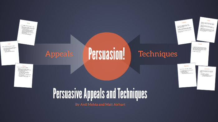 Persuasive Appeals and Techniques by Matt Airhart on Prezi