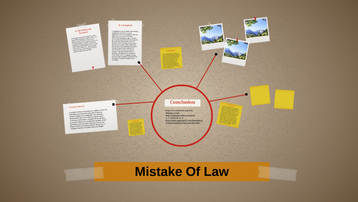 Mistake Of Law by Sylvan Lutz on Prezi