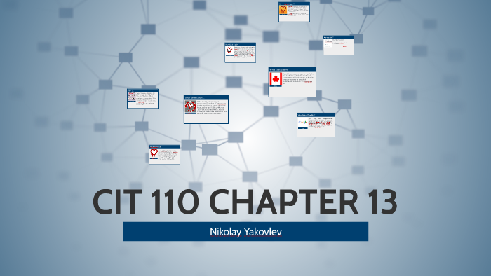 CIT 110 CHAPTER 13 by Pipeline Art on Prezi