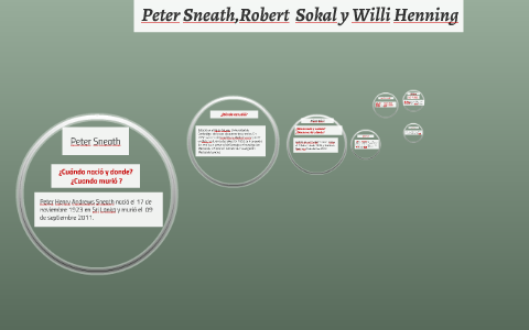 Peter Sneath, Sokal y Henning by gabriel behar on Prezi
