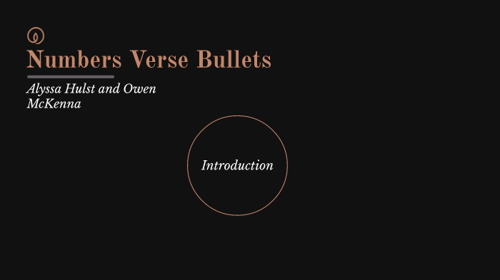 EN 204 Bullets vs Numbers by Alyssa Hulst on Prezi