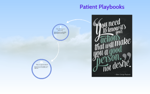 Patient Playbooks by emma hali on Prezi
