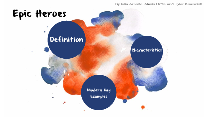 Epic Hero Presentation by Mia Aranda on Prezi