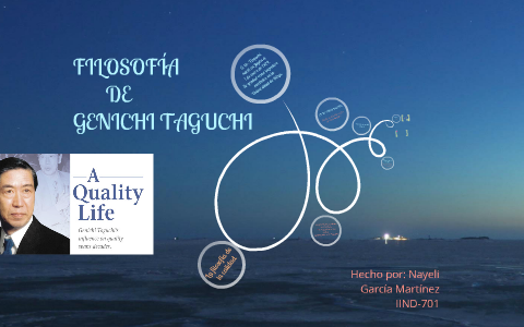 FILOSOFÍA DE GENICHI TAGUCHI by NAYELI GARCIA MARTINEZ on Prezi