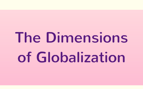 The Dimensions of Globalization by Emma Engler on Prezi