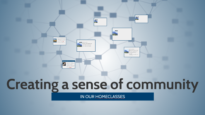 Creating a sense of community by Fernanda Fernandez on Prezi