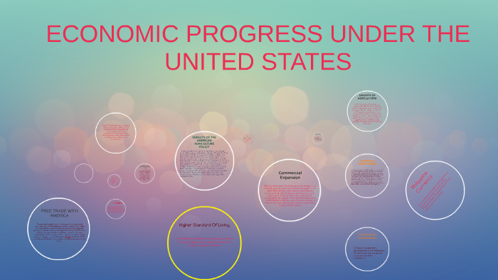 ECONOMIC PROGRESS UNDER THE UNITED STATES by Vicky Pelino on Prezi