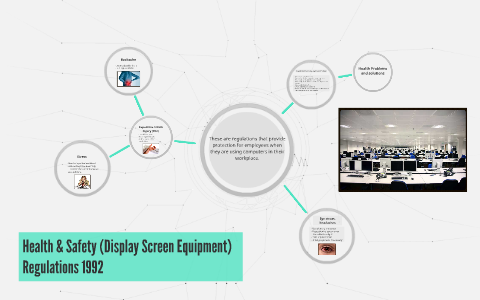 Health & Safety (Display Screen Equipment) Regulations 1992 by George ...