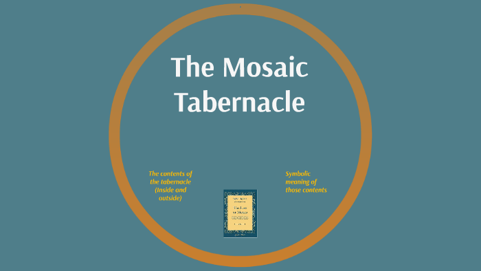 The Mosaic Tabernacle by Jonathan C on Prezi