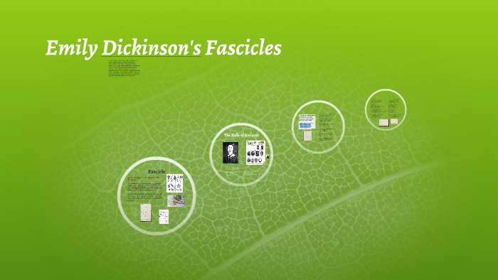 Emily Dickinson's Fascicles by Alli Johnson on Prezi