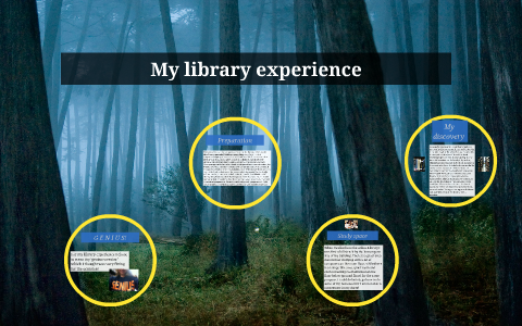 My library experience by Willemijn Witkam on Prezi